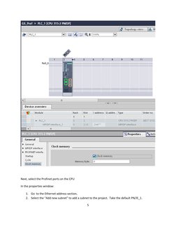 WinCC Professional Project Setup Guide | PDF | Menu (Computing) | Button (Computing)