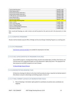 GDOT Bridge Detailing Policy Manual | PDF | Typefaces | Technical Drawing