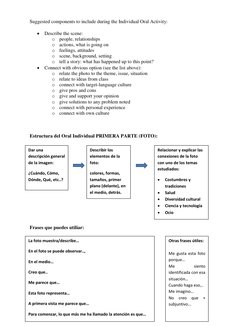IB Spanish Oral Exam Preparation Guide | PDF | Human Communication ...