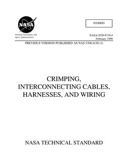 NASA Standard 8739.4: Wiring Guidelines | PDF