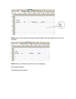 Creating Subforms in Adobe Forms | PDF