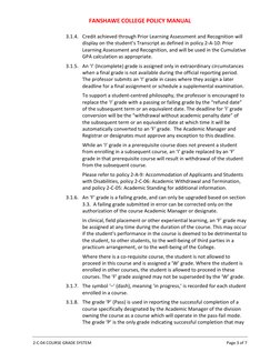 Fanshawe College Grading System Overview | PDF | Grading (Education ...
