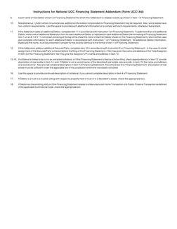 UCC-1 Financing Statement Guide | PDF | Assignment (Law) | Trust Law