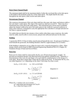 Rock-Lined Chute Design Procedures | PDF | Civil Engineering | Nature