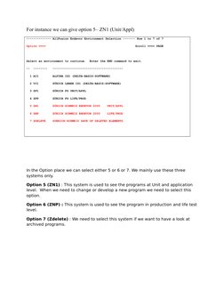 Endevor Tool: Mainframe Change Management | PDF | Software Development ...