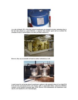 Askarel Transformers: Risks and Disposal | PDF