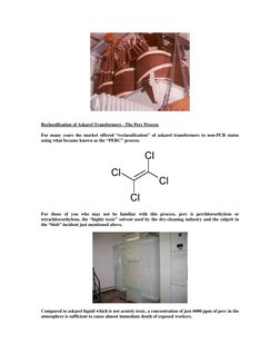 Askarel Transformers: Risks and Disposal | PDF