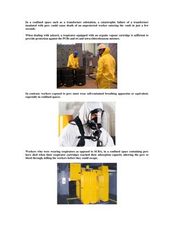 Askarel Transformers: Risks and Disposal | PDF