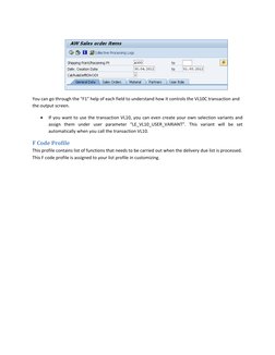 Configuring SAP VL10 Delivery Transactions | PDF | Computer Programming ...