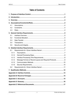 Interface Control Document Template | PDF | Osi Model | Communications ...