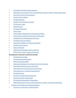 Model UN Country Profile Guide | PDF | United Nations | International ...