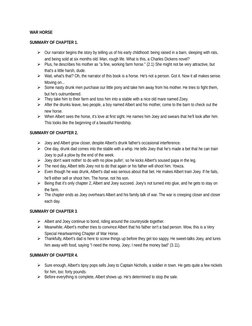 Chapter Summaries 1-21 | PDF | Unrest | Armed Conflict