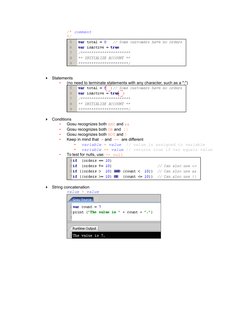Gosu Syntax Quick Reference Guide | PDF | Array Data Type | Parameter ...