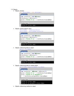 Gosu Syntax Quick Reference Guide | PDF | Array Data Type | Parameter ...