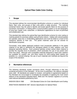 Tia 598 C PDF | PDF | Optical Fiber | Damages