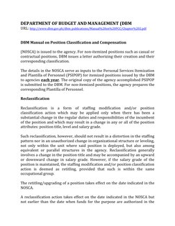 DBM Position Classification Guidelines | PDF | Government | Business
