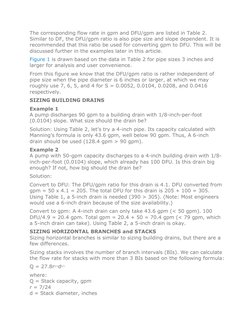 DFU to GPM Conversion for Drain Sizing | PDF | Liquids | Civil Engineering
