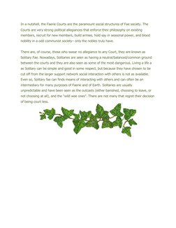 Overview of Fae Courts and Hierarchy | PDF | Classifications Of Fairies ...