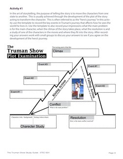 The Truman Show Study Guide for Students | PDF | Dystopia | Utopia