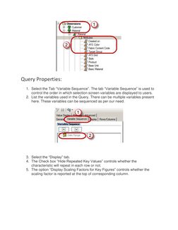 SAP BEx Query Designer Guide | PDF | Information Retrieval | Variable ...