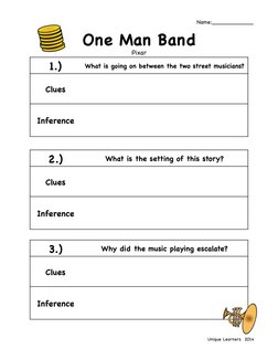 Making Inferences With Short Animated Films Bundle | PDF | Inference ...