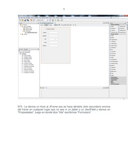 Crear Un Formulario de Datos en NetBeans Java | PDF | Java (lenguaje de programación ...