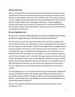Defense Voir Dire Question Samples | PDF | Burden Of Proof (Law ...