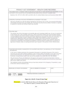 Navy Medical Records Management Guide | PDF | Medical Record | Officer ...