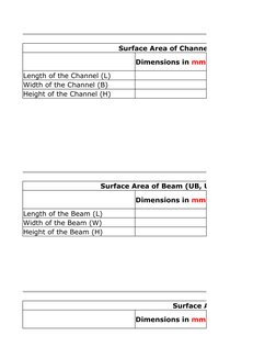 Surface Area of Steel Sections | PDF | Length | Teaching Mathematics