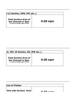 Surface Area of Steel Sections | PDF | Length | Teaching Mathematics