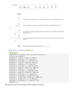 Flowchart Aptitude Questions and Answers | PDF | Applied Mathematics ...
