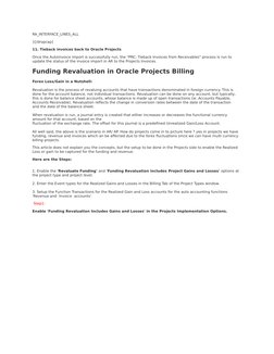 Introduction to Oracle Projects Module | PDF | Accounts Payable ...