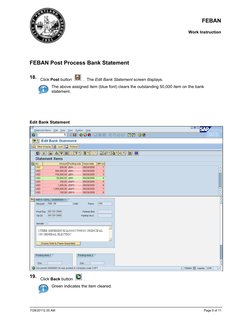 FEBAN Bank Statement Processing Guide | PDF