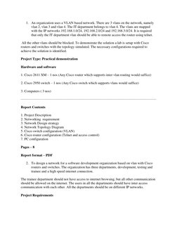 Networking Projects for Students | PDF | Computer Network | Ip Address