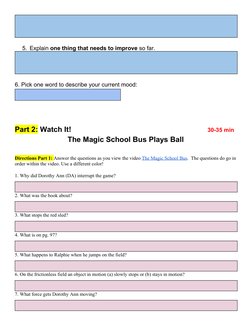 Magic School Bus: Forces and Motion | PDF | Friction | Brake