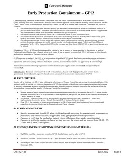 GP-12 Early Production Containment Guide | PDF | Verification And ...