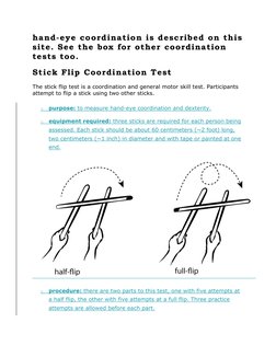 Coordination Tests | PDF | Informed Consent | Time