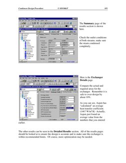 Condenser Design in Aspen Plus | PDF | Heat Exchanger | Heat Transfer