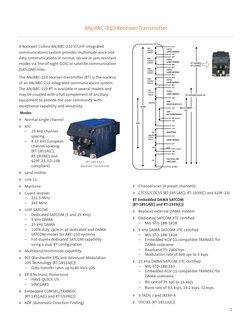 An/arc-210 Vhf/uhf Satcom Radio | PDF | Amplifier | Ultra High Frequency