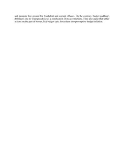 Understanding Budget Padding Practices | PDF | Austerity | Budget