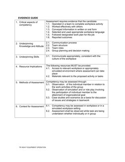 On-Highway Dump Truck NC II Training | PDF | Competence (Human ...