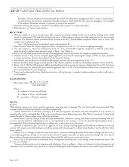 Iodine Value Determination: Wijs Method | PDF | Iodine | Titration