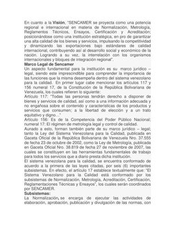 Qué es SENCAMER y su función en Venezuela | PDF | Venezuela | Calidad ...