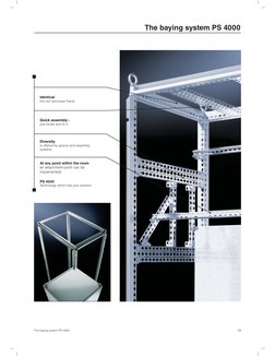 Rittal PS 4000 Baying System Overview | PDF | Door | Manufactured Goods