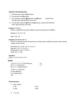 Civil Service Exam Math Outline | PDF | Fraction (Mathematics ...