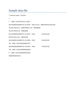 BAI2 Lockbox File Format Overview | PDF | Receipt | Invoice