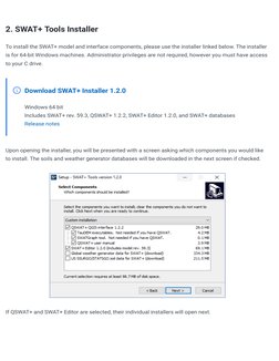 SWAT+ Editor 1.2.0 User Guide | PDF | Installation (Computer Programs ...