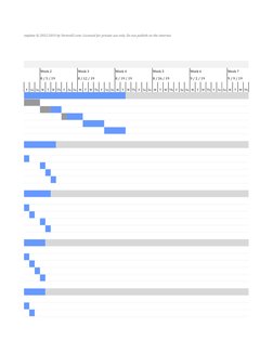 Gantt Chart Template | PDF | Copyright | Spreadsheet