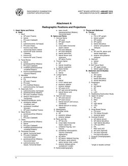 ARRT Rad Content Specifications | PDF | Radiography | Anatomical Terms ...