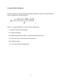 Utilization Factor in Lighting Calculations | PDF | Lighting | Optics